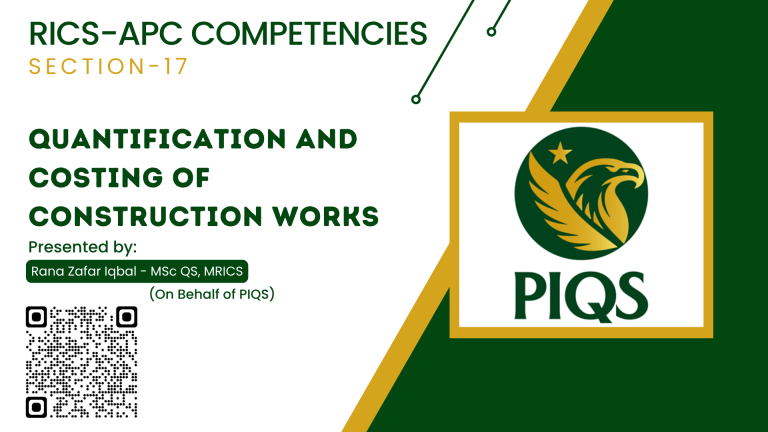 Professional Institute of Quantity Surveyors | PIQS